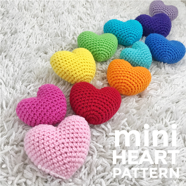 Puffy Mini Heart Pattern – Heartsprinkle